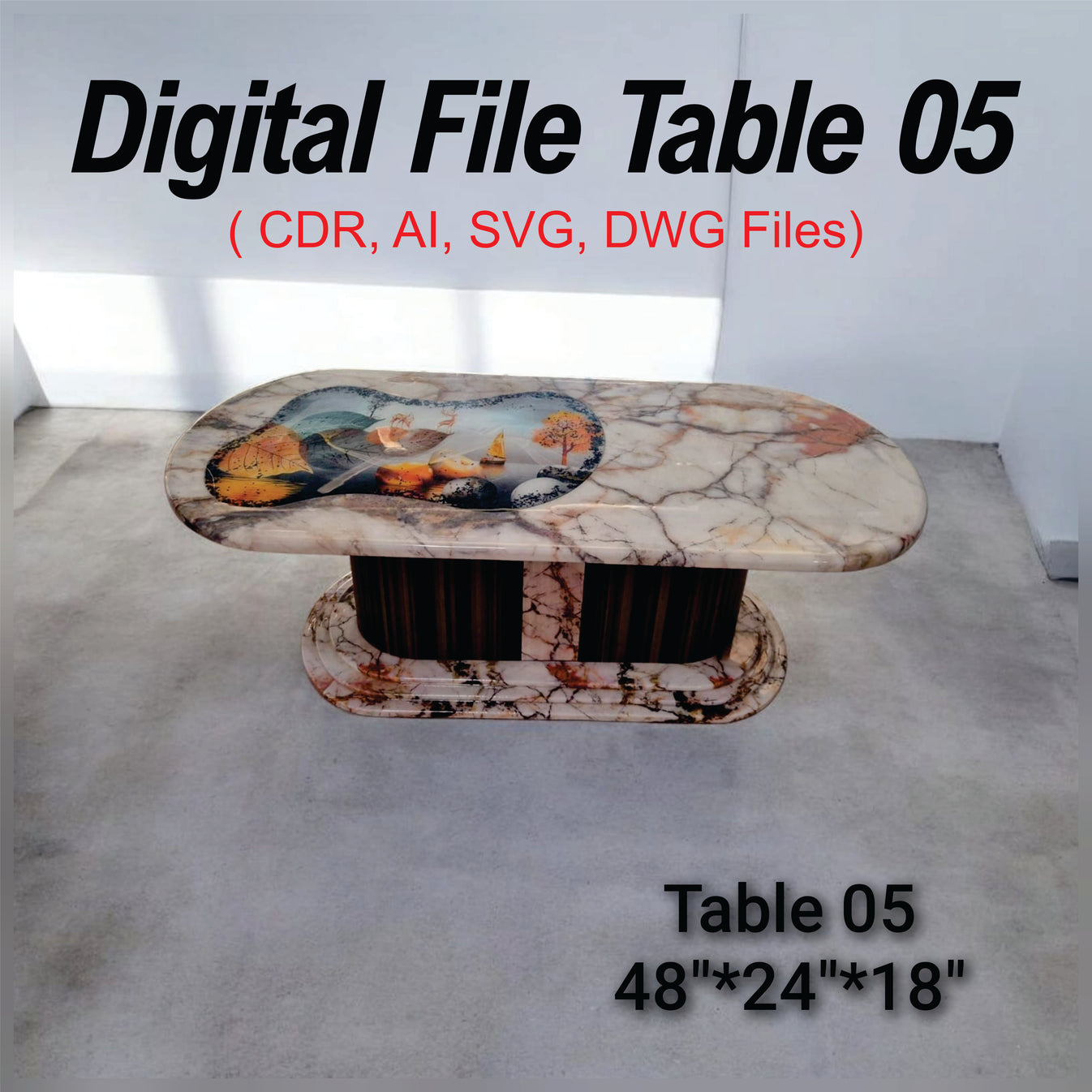 Table 05 Digital File (CDR, AI, SVG, DWG Files ) – Chandra Sales ...